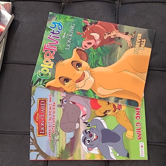 Disney | Toys | 2 Lion King Coloring Activity Books | Poshmark